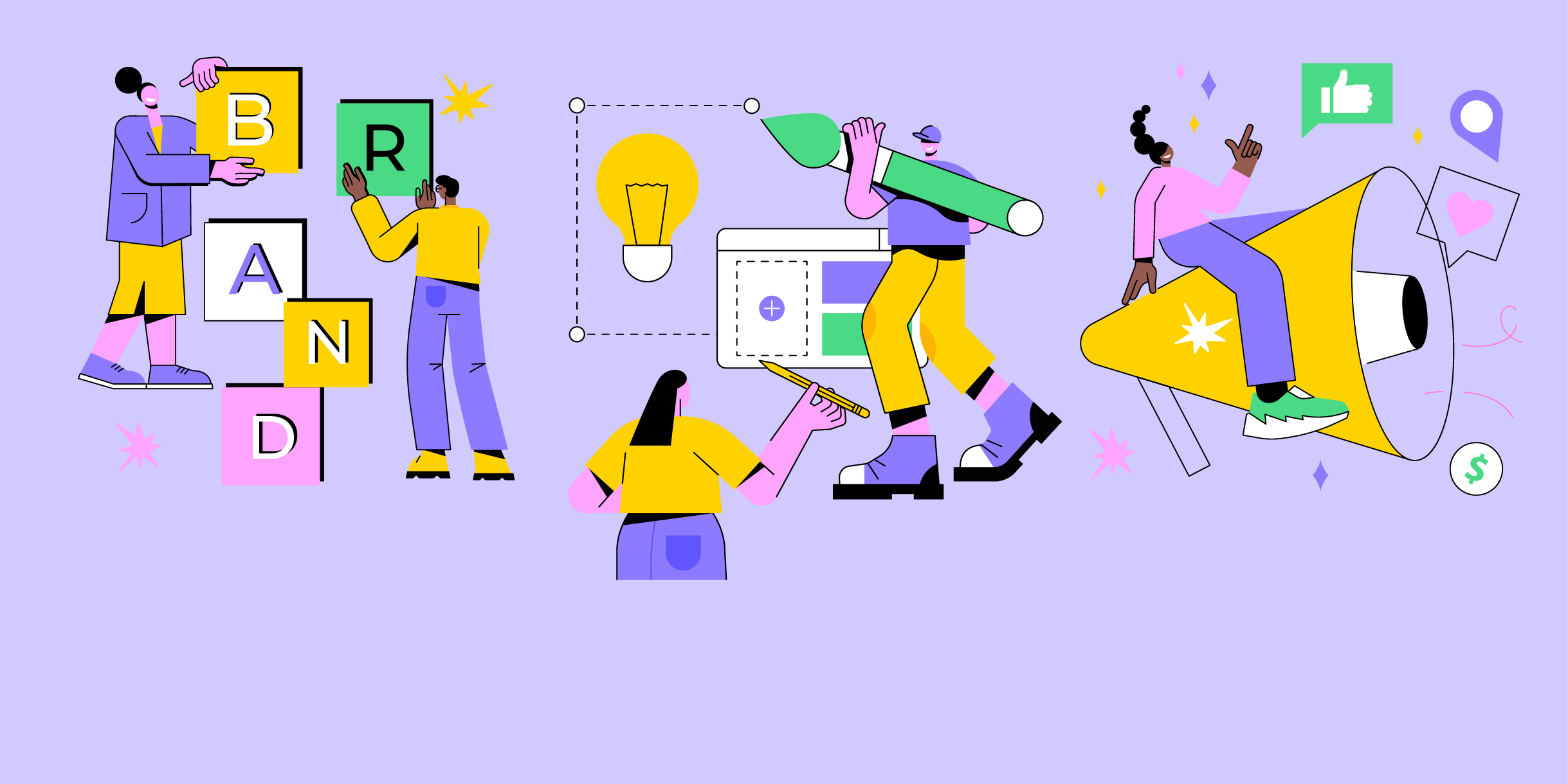 My 8 point design process for brand identity | Nine Dots Creative