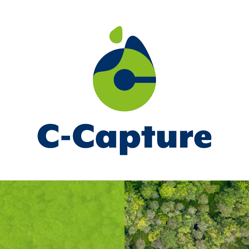 C-Capture Brand Identity | Nine Dots Creative | Sustainability