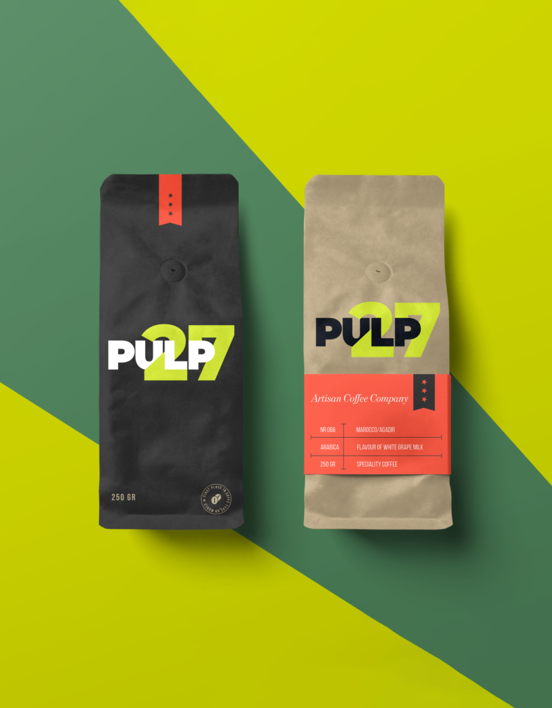 Pulp 27 Brand Identity | Nine Dots Creative